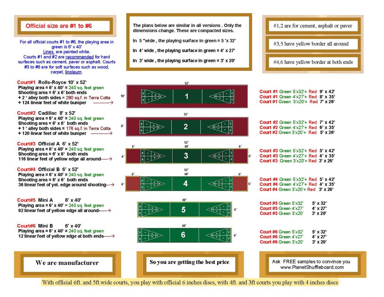 All Courts - Shuffleboard